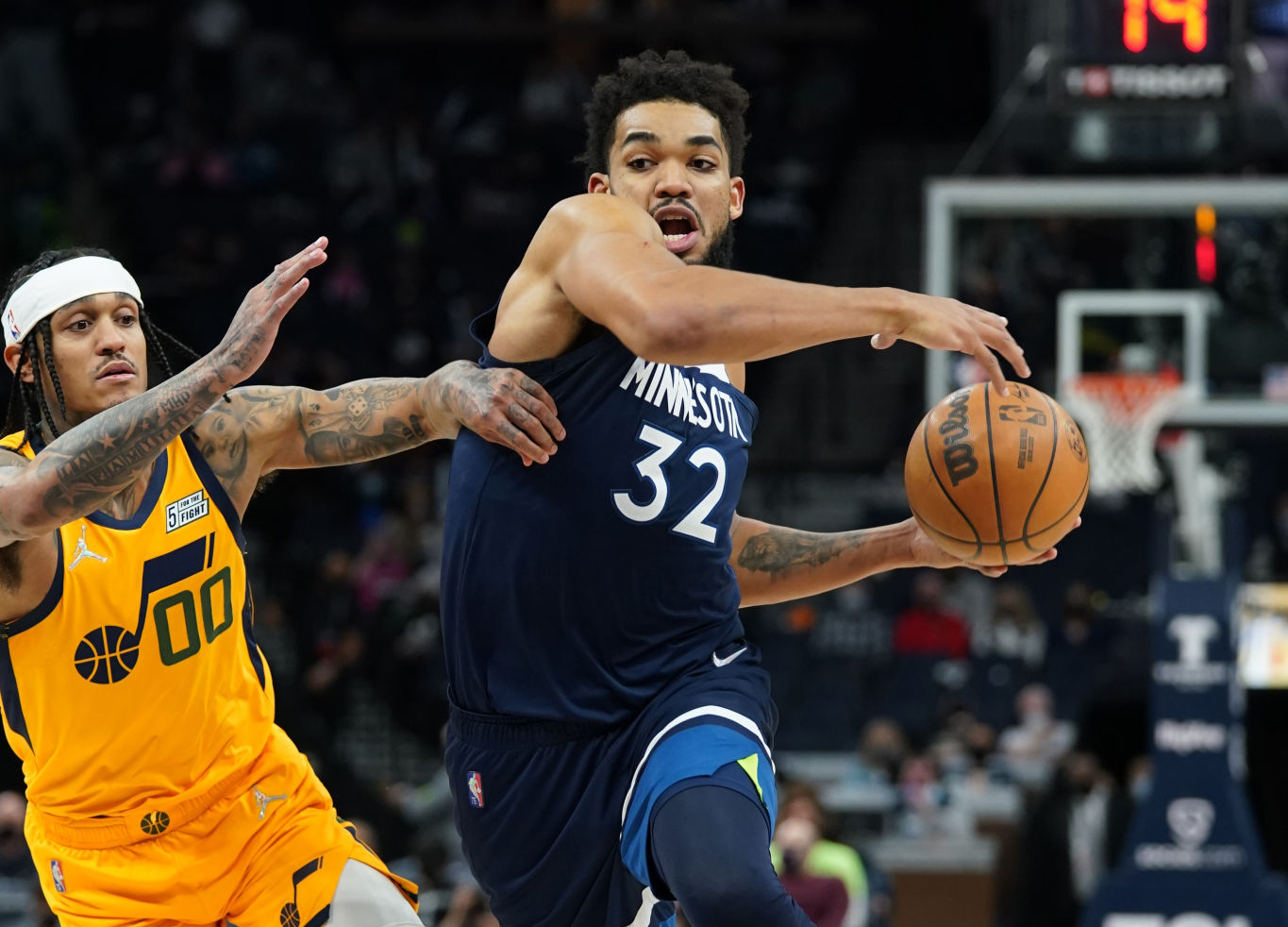 Towns inmenso con triple-doble liderando Wolves ante Jazz – Dominicanos ...